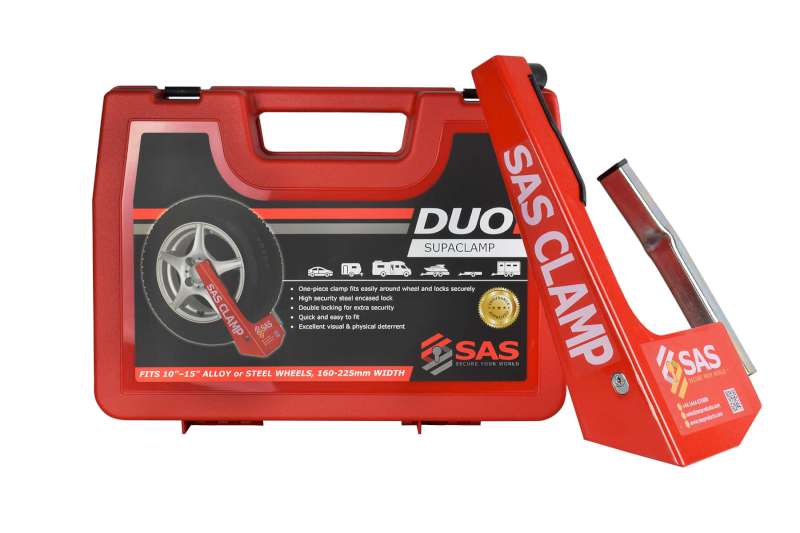 SAS Supaclamp Duo Wheel Clamp: Secure your trailer or caravan - SAS ...