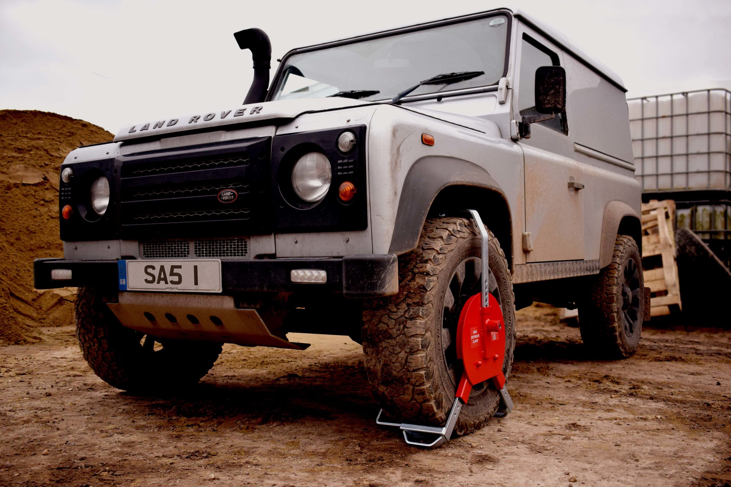 New Defender Large Wheel Clamp - SAS Security Products