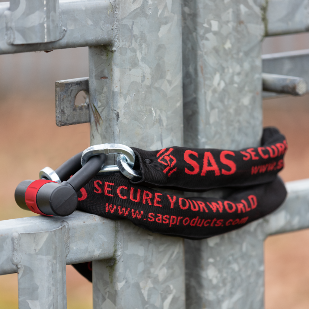 Heavy Duty 10mm Security Chain and Padlock for Safety - SAS Security ...