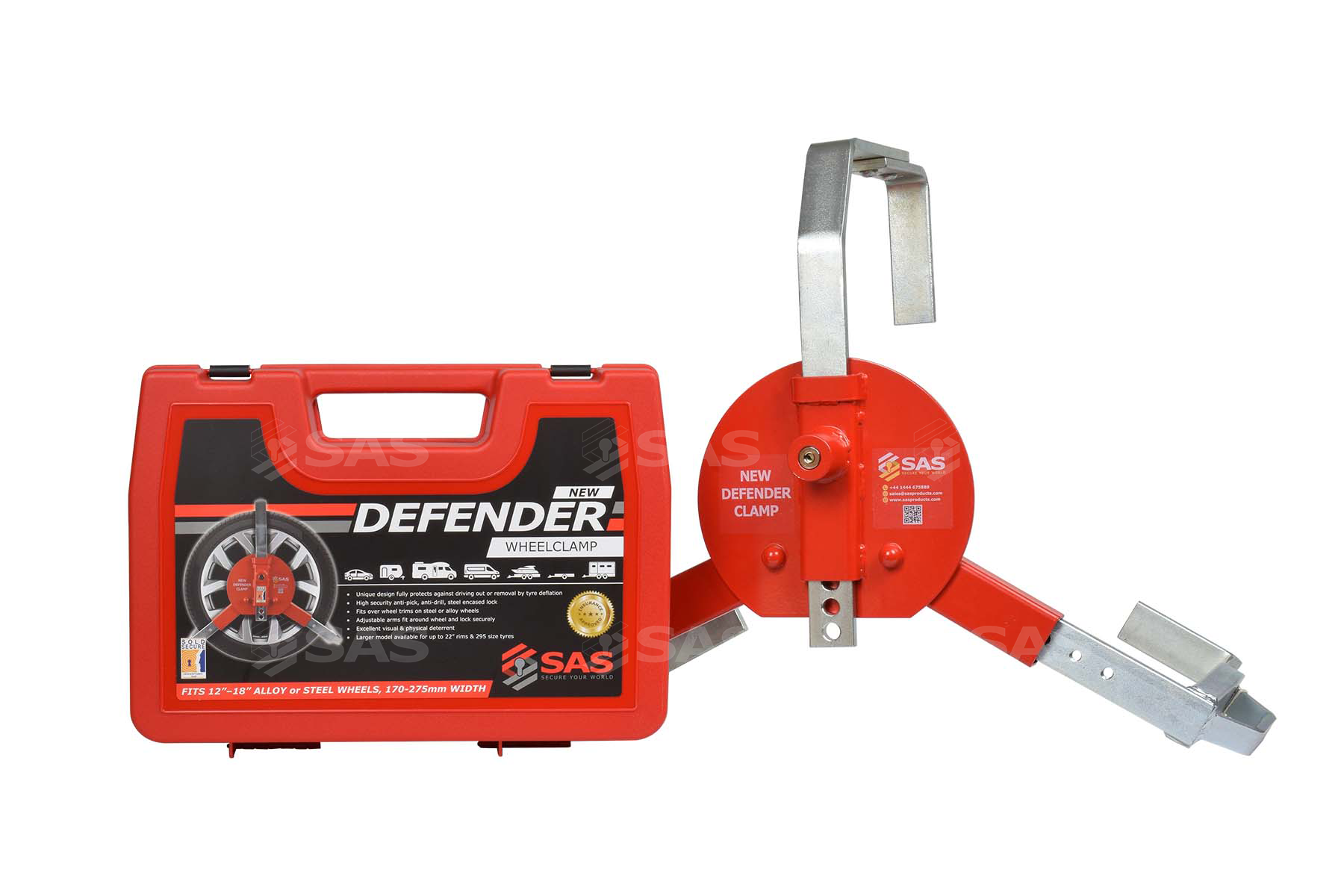 New Defender Wheelclamp - Security for your wheel - SAS Security Products
