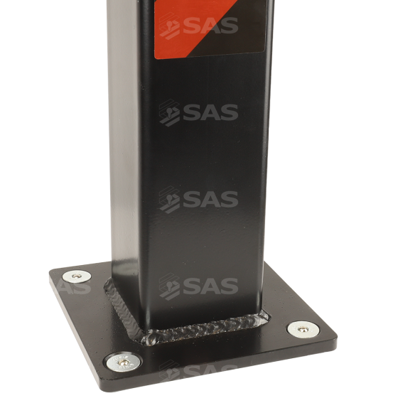 Bolt Down Fixed Security Post for Driveway Safety - SAS Security Products
