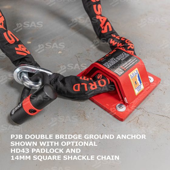 PJB Red Alert Double Bridge Anchor - SAS Security Products
