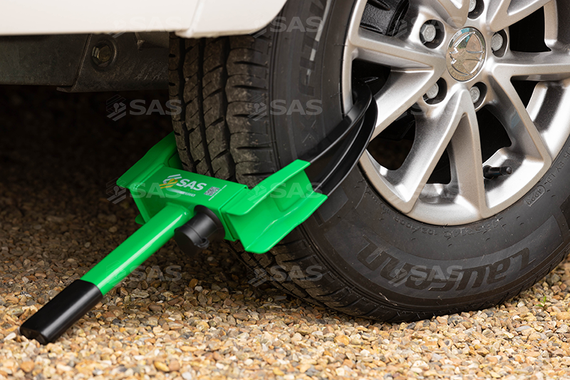 SAS GREEN V2 Wheelclamp - SAS Security Products
