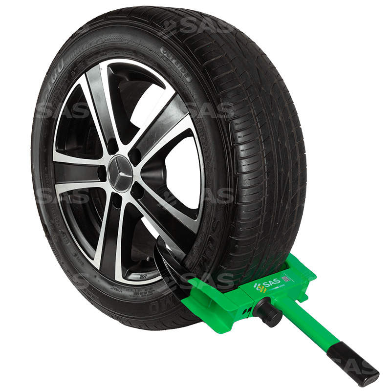 SAS GREEN V2 Wheelclamp - SAS Security Products