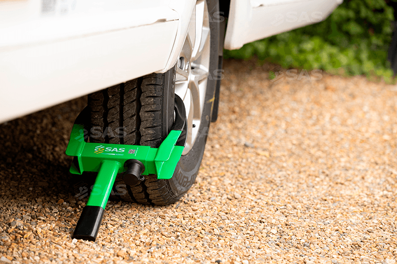 SAS GREEN V2 Wheelclamp - SAS Security Products
