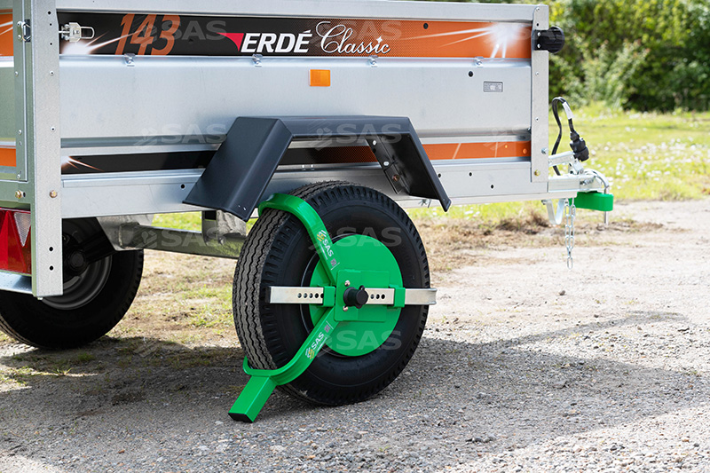 SAS GREEN V3 COMPACT Wheelclamp - SAS Security Products