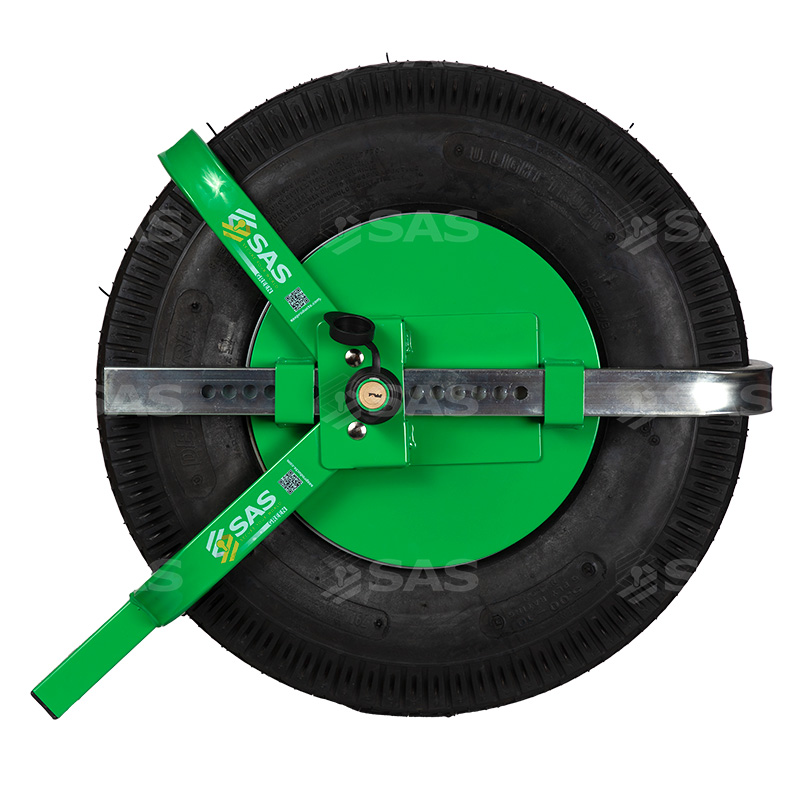 SAS GREEN V3 COMPACT Wheelclamp - SAS Security Products