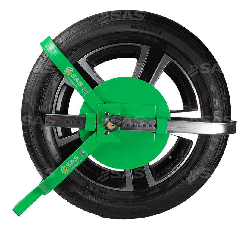 SAS GREEN V3 Wheelclamp - SAS Security Products