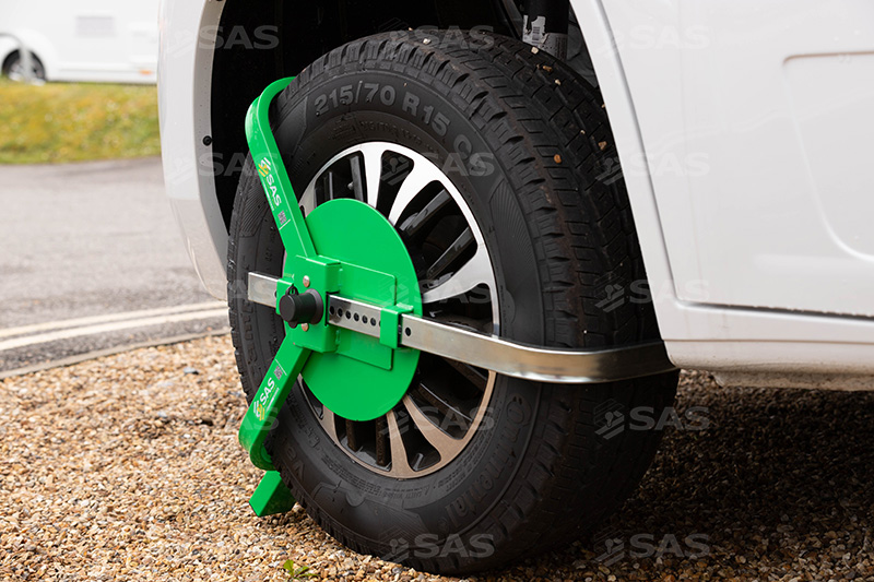 SAS GREEN V3 Wheelclamp - SAS Security Products