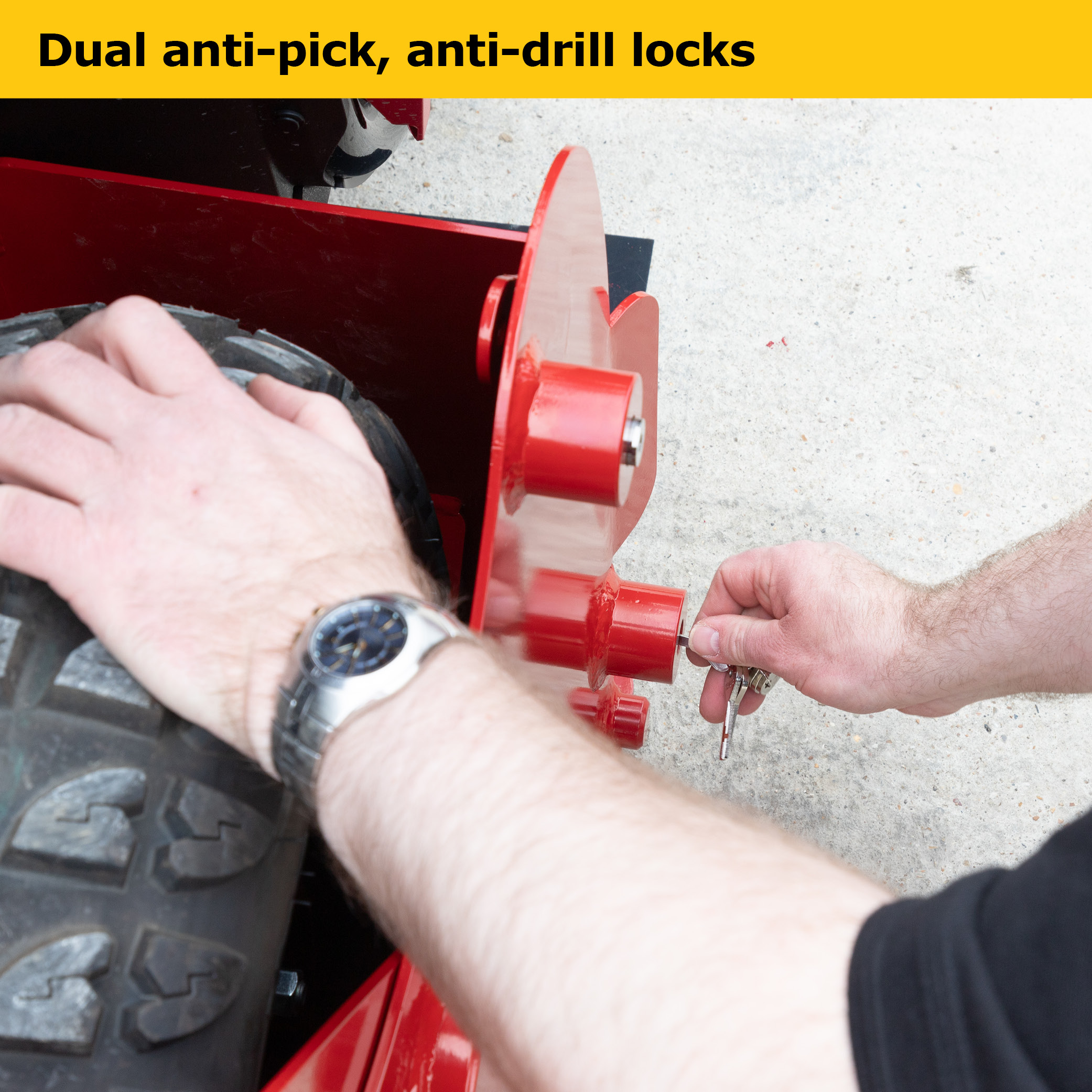 SAS Quad Shield wheelclamp: Secure your quad with ease - SAS Security ...