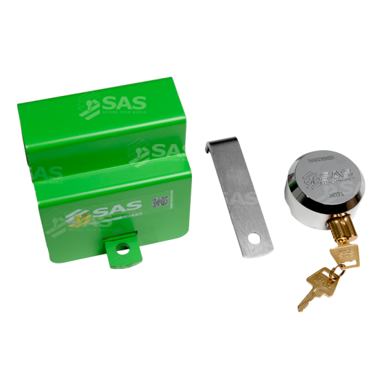 SAS GREEN AKS Hitchlock: Security for your caravan