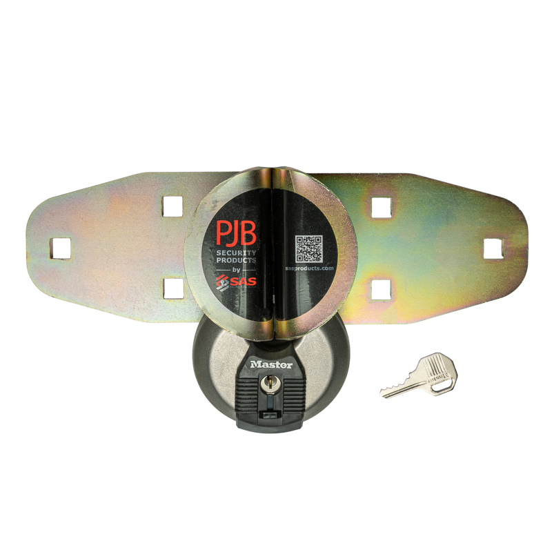 Security Hasp with Master Disc Padlock – Durable Design - SAS Security ...
